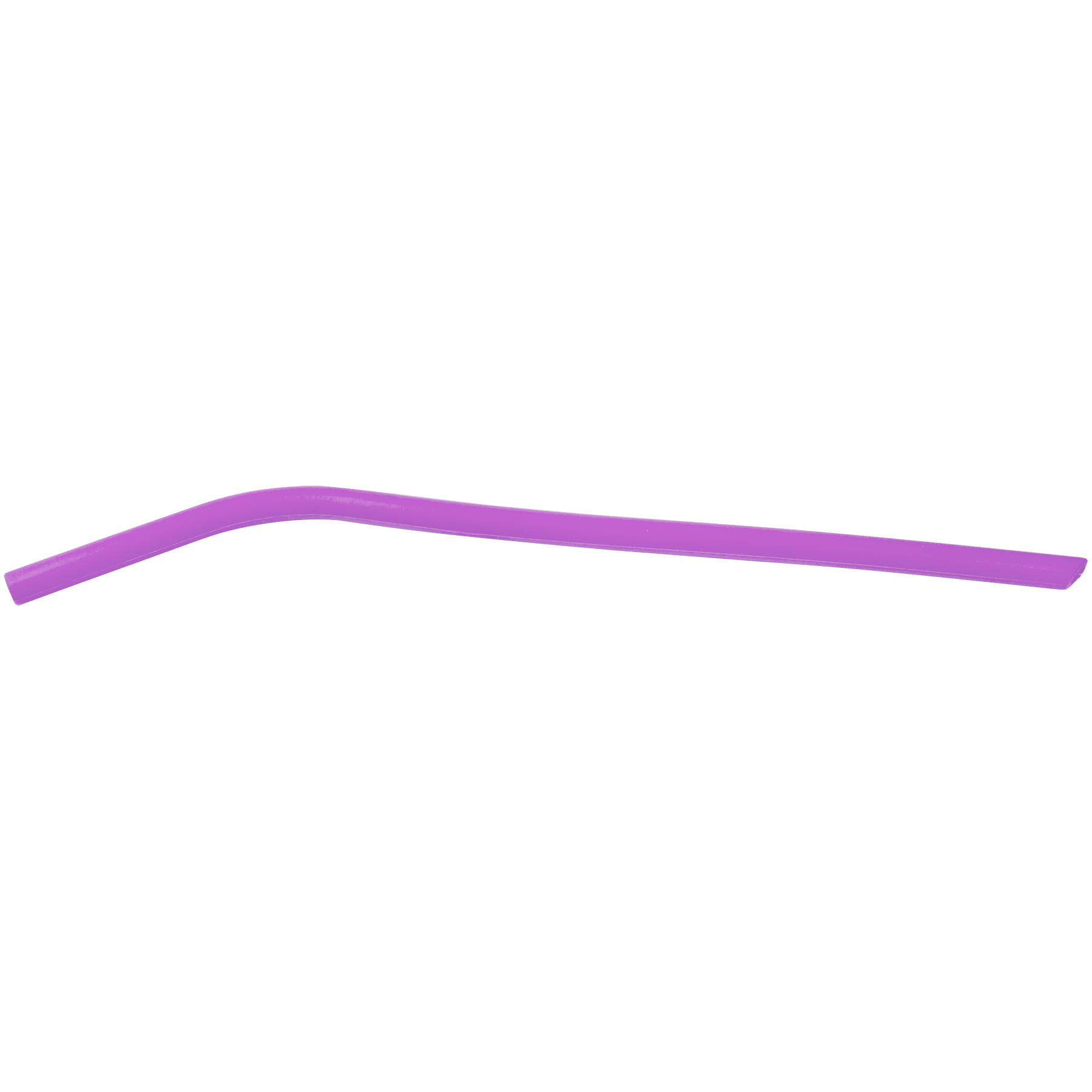 10" Purple Large Silicone Straw - DecalFreakz