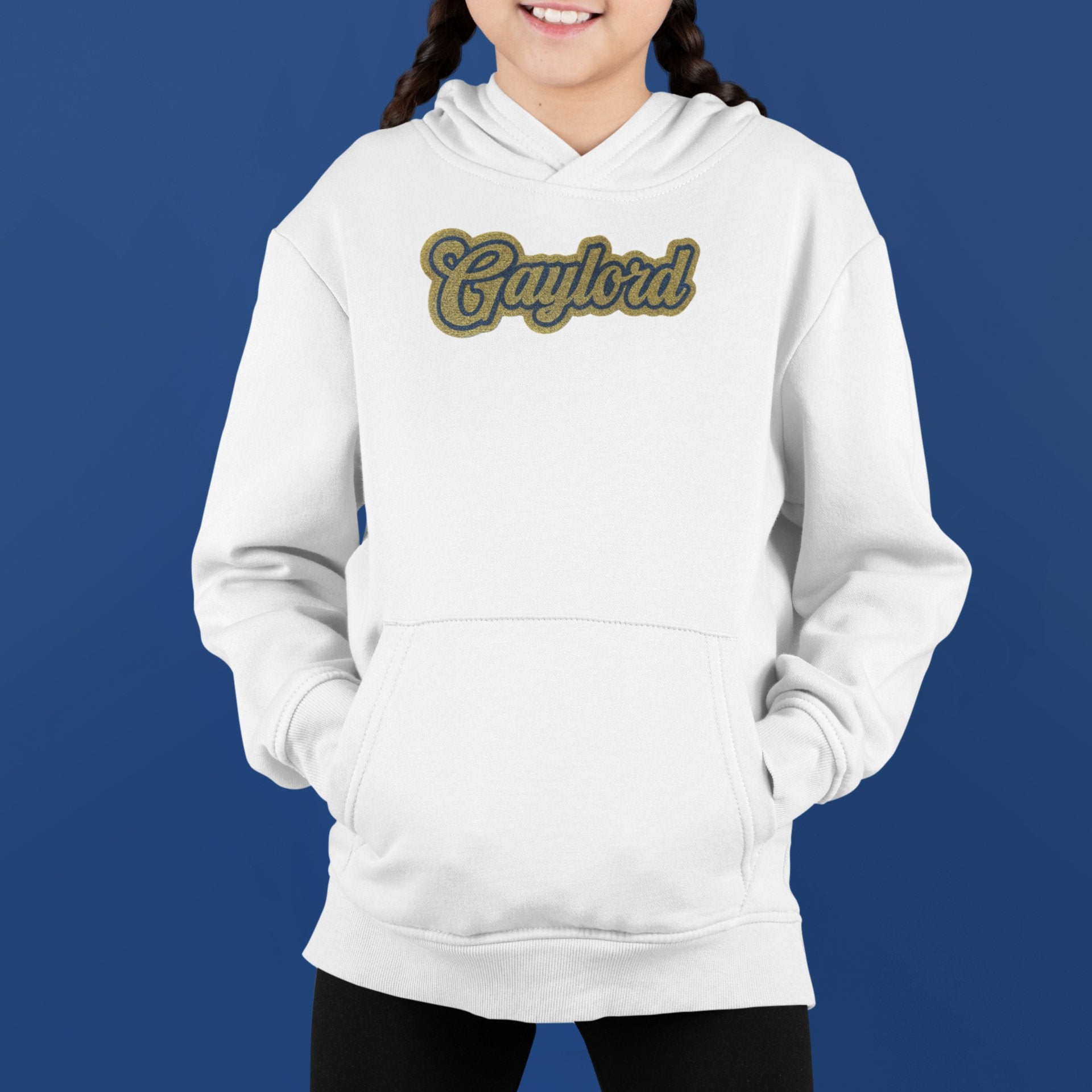 Gaylord Glitter Youth Hoodie - DecalFreakz